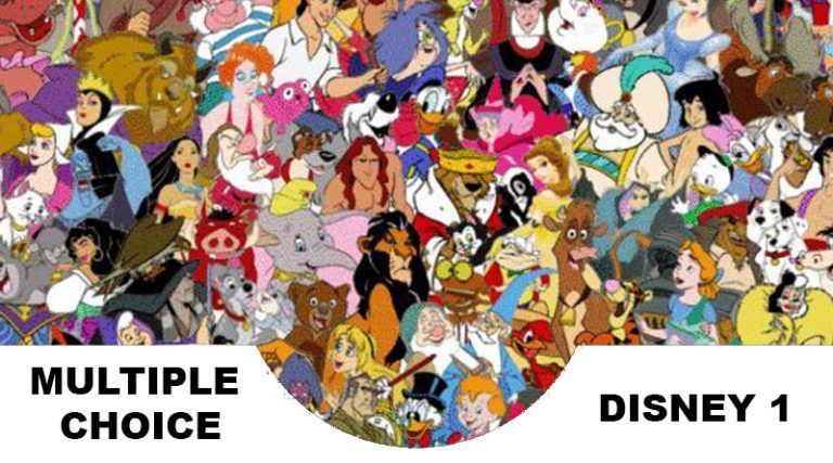 Disney Multiple Choice Questions & Answers – Free Pub Quiz Templates